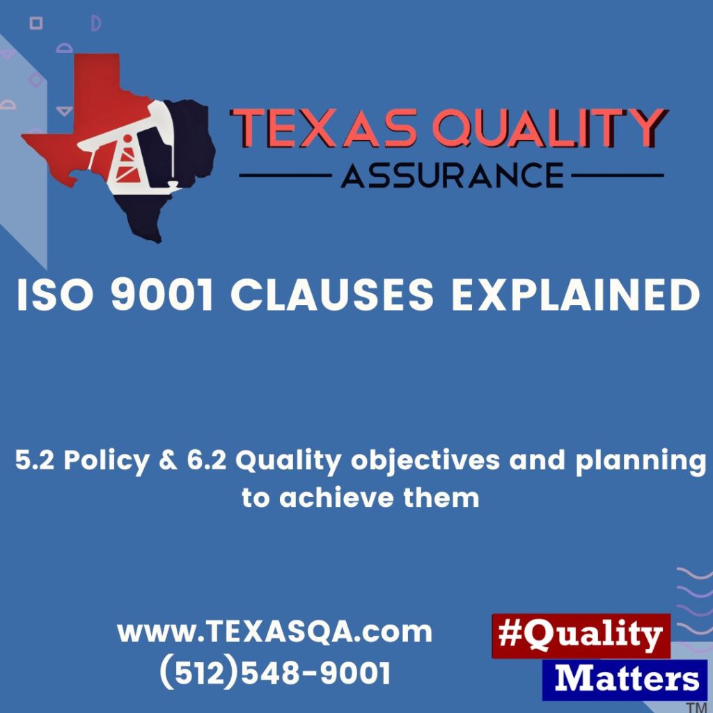 ISO 9001 CLAUSES EXPLAINED - 5.2 Policy & 6.2 Quality objectives and ...