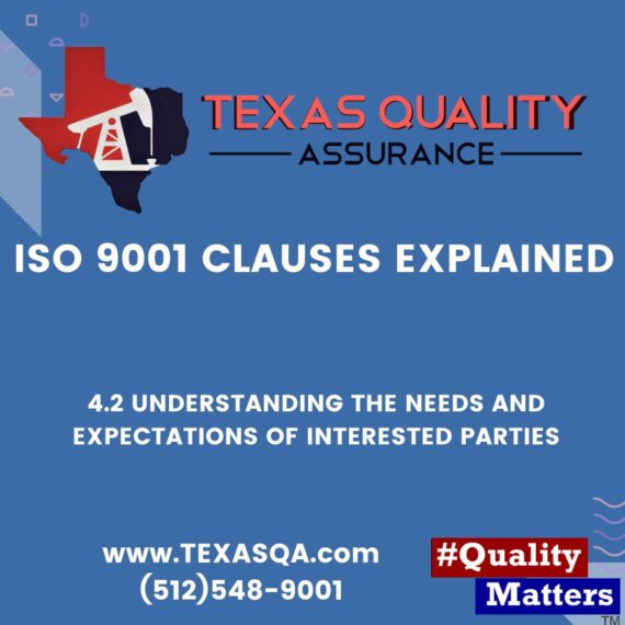 ISO 9001 Clauses Explained - 7.5 Documented Information - Texas Quality ...